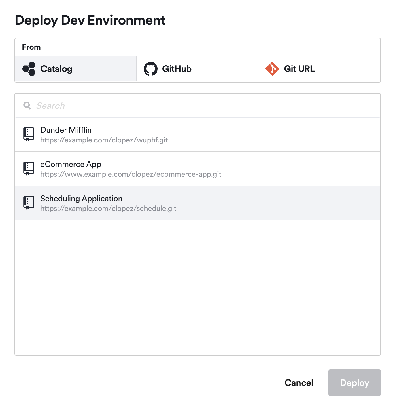 Catalog Okteto Documentation
